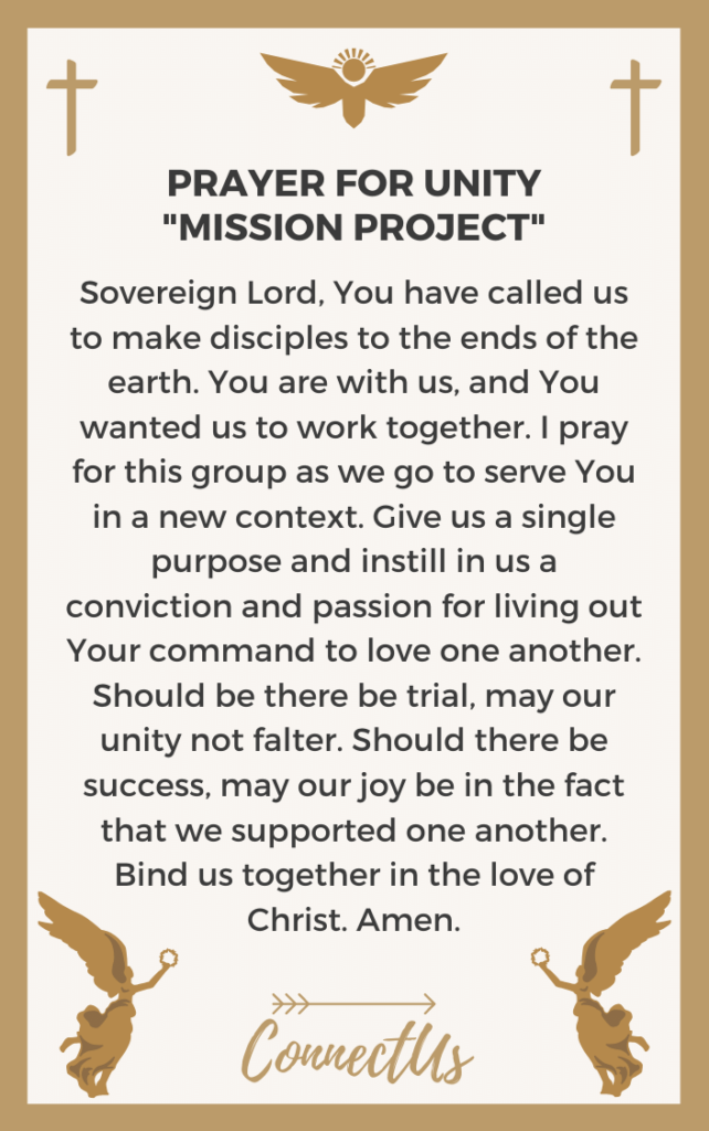 10 Powerful Prayers for Unity – ConnectUS