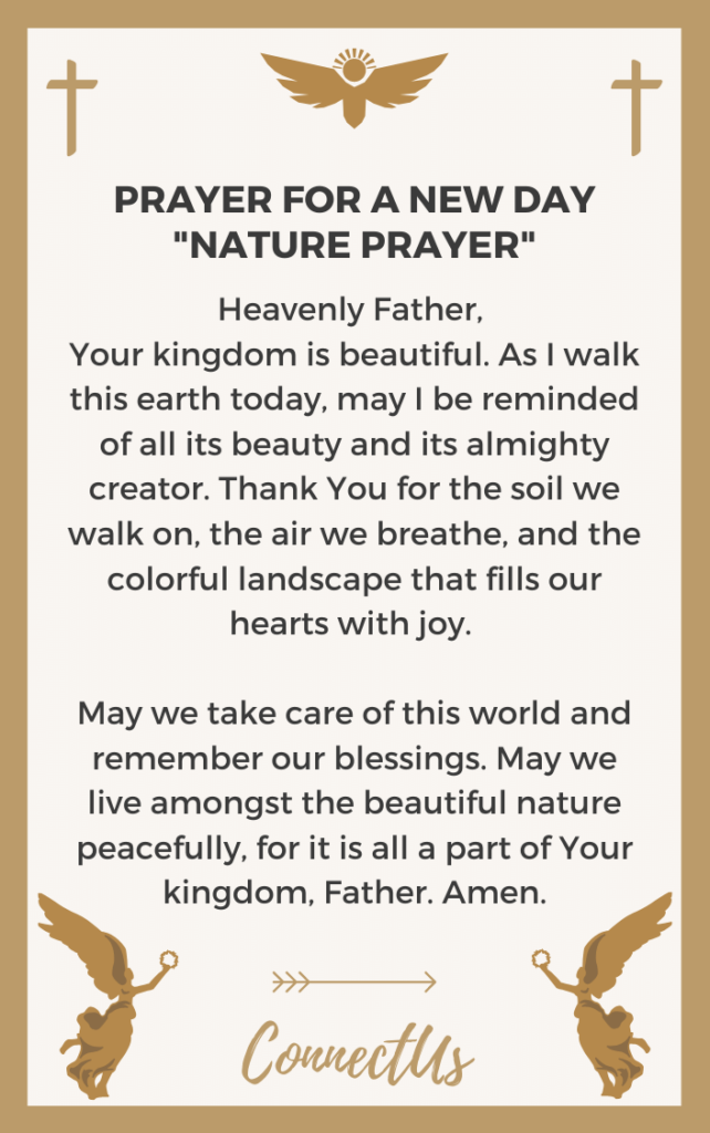 25 Powerful Prayers for a New Day – ConnectUS
