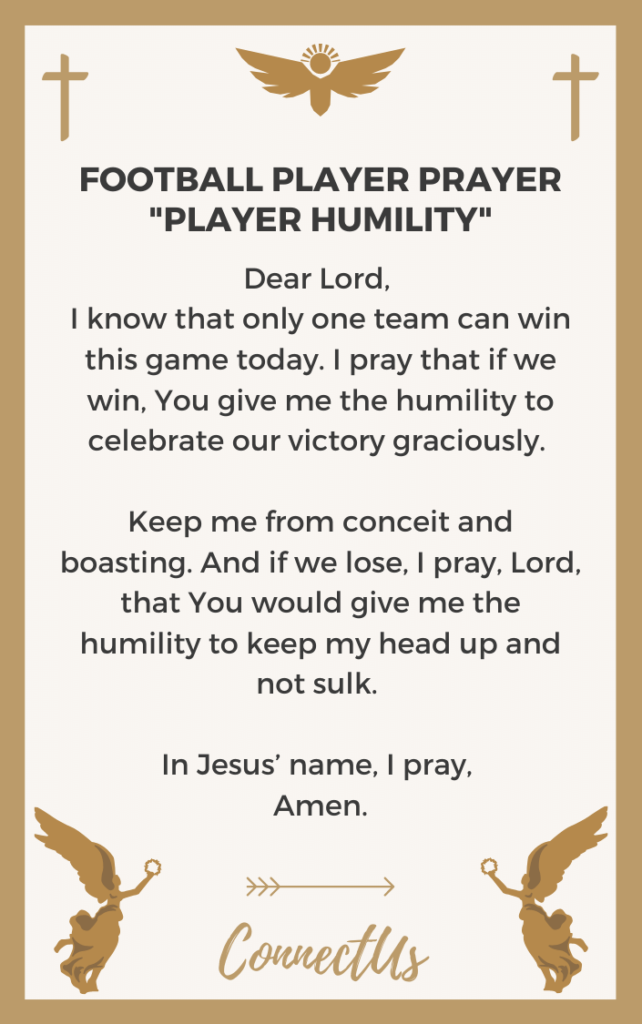 10 Powerful Prayers for Football Players – ConnectUS