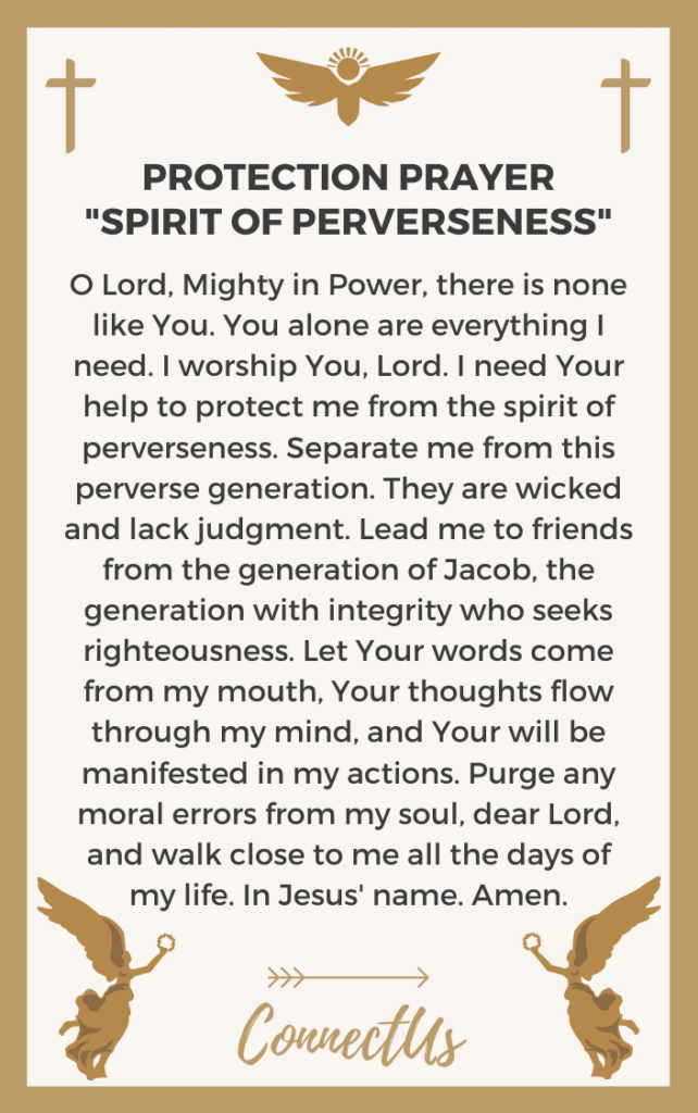 25 Strong Prayers for Protection from Evil Spirits – ConnectUS