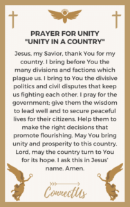 10 Powerful Prayers for Unity – ConnectUS