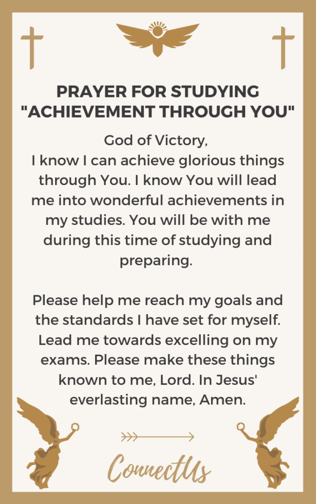 11 Powerful Prayers for Studying for Exams – ConnectUS