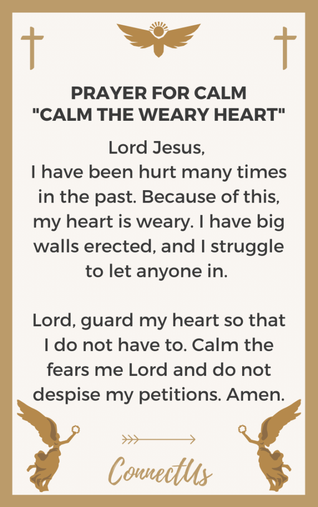 25 Powerful Prayers for Calm – ConnectUS