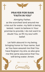 10 Powerful Prayers for Rain – ConnectUS