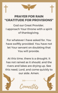 10 Powerful Prayers for Rain – ConnectUS