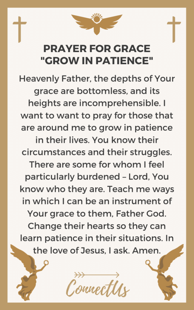25 Powerful Prayers for Grace – ConnectUS