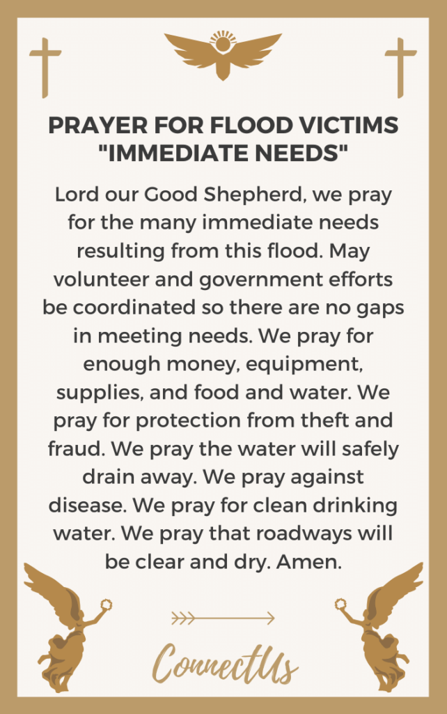 10 Powerful Prayers for Flood Victims – ConnectUS