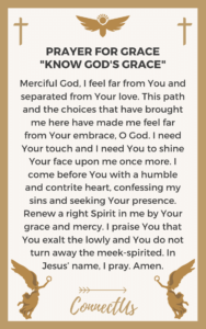 25 Powerful Prayers for Grace – ConnectUS