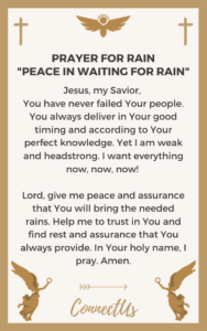10 Powerful Prayers for Rain – ConnectUS