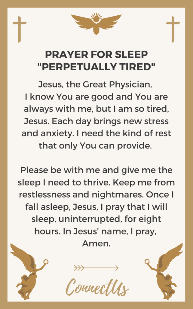 25 Powerful Prayers for Peaceful Sleep – ConnectUS