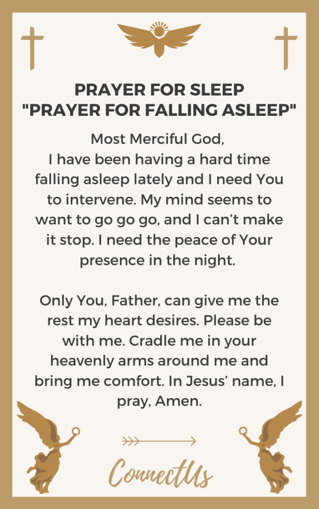 25 Powerful Prayers for Peaceful Sleep – ConnectUS