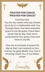 25 Powerful Prayers for Grace – ConnectUS