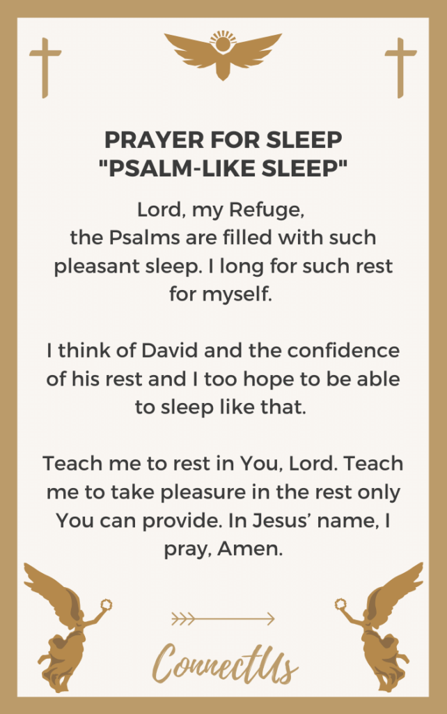 25 Powerful Prayers for Peaceful Sleep – ConnectUS