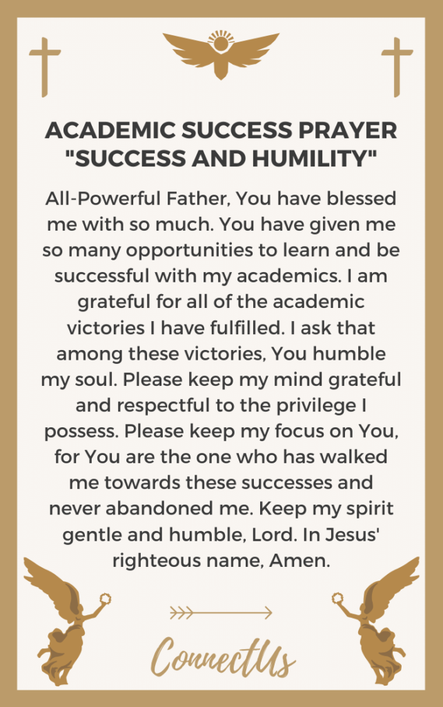 11 Powerful Prayers for Academic Success – ConnectUS