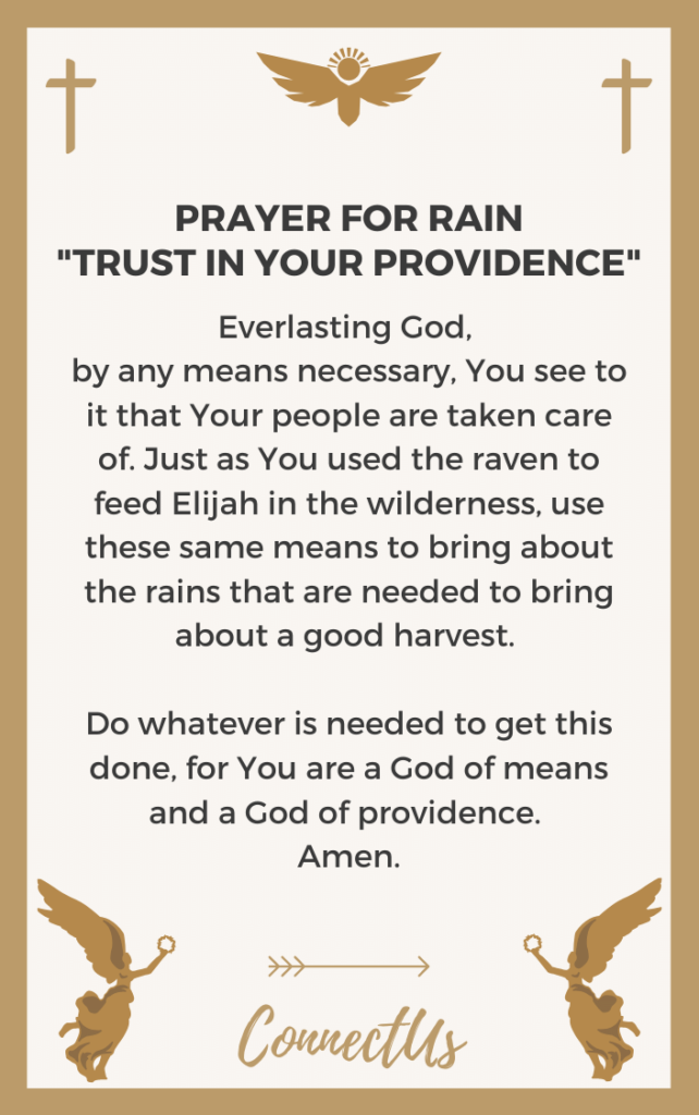 10 Powerful Prayers for Rain – ConnectUS