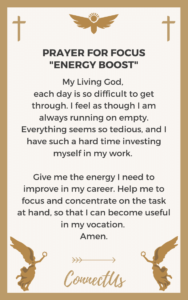 10 Strong Prayers for Focus – ConnectUS