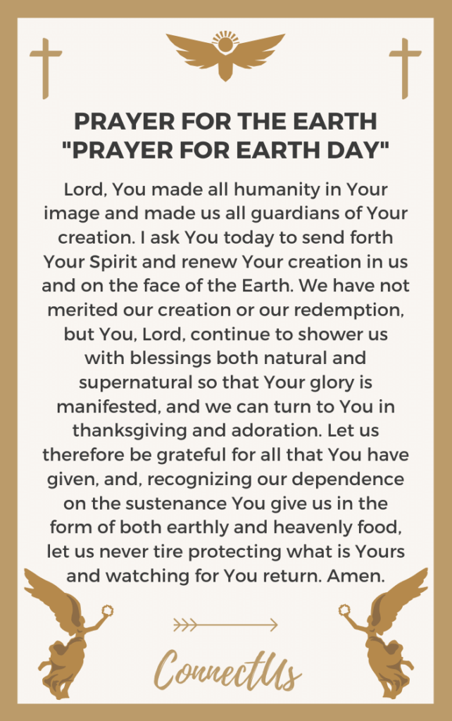 16 Powerful Prayers for the Earth – ConnectUS