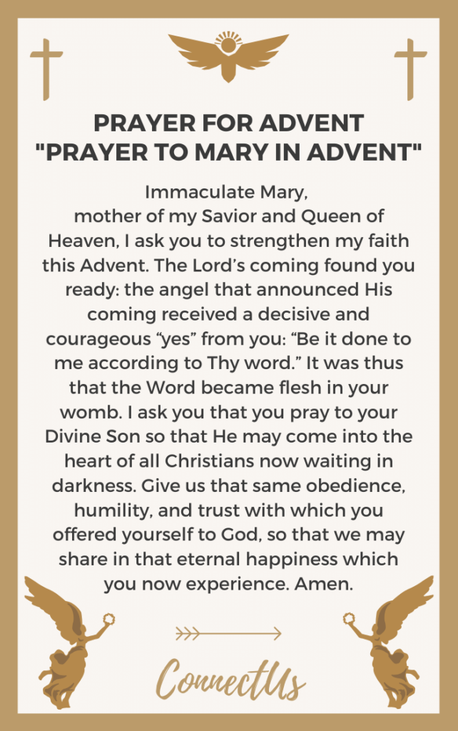 10 Strong Prayers for Advent – ConnectUS