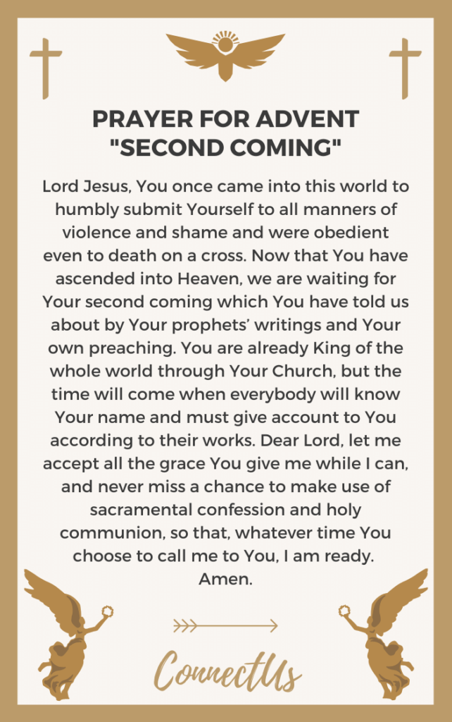10 Strong Prayers for Advent – ConnectUS