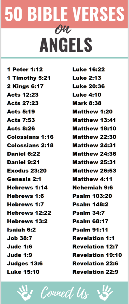 50 Transcendent Bible Scriptures on Angels – ConnectUS