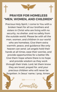 10 Powerful Prayers for Homeless – ConnectUS