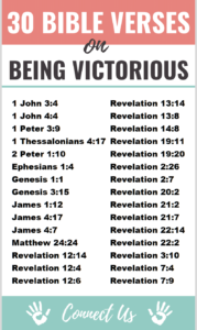 30 Powerful Bible Scriptures on Being Victorious – ConnectUS